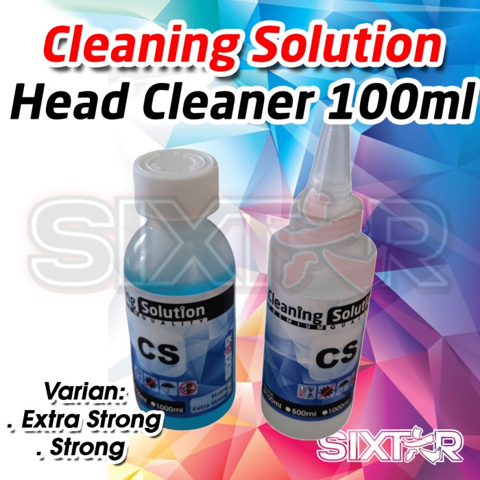 Jual Head Cleaner / Cleaning Solution Premium Cairan Pembersih Printer ...