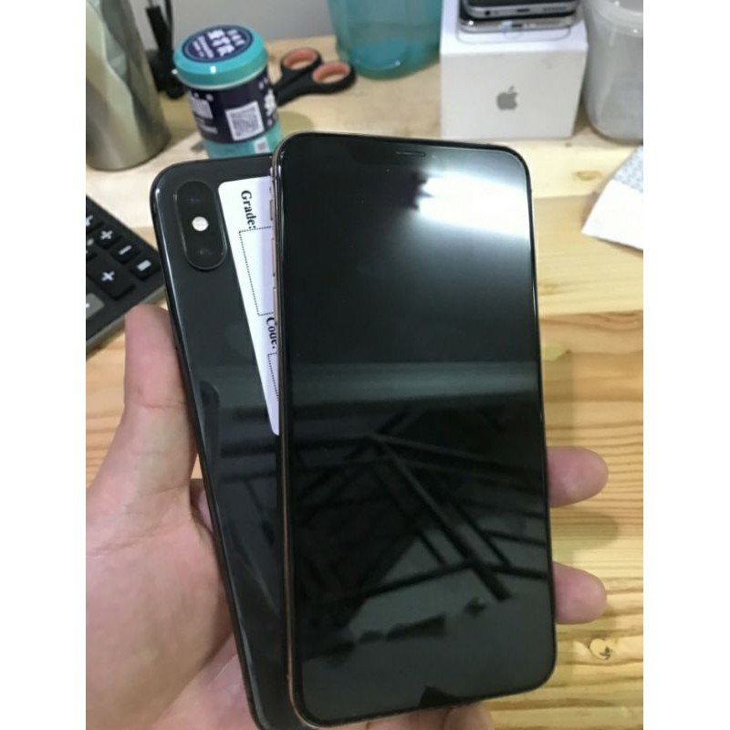 Jual Iphone XS max 64gb bekas fullset-64gb/,grey | Shopee Indonesia