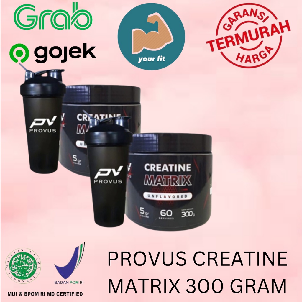 Jual (READY) PROVUS CREATINE MATRIX 300 GRAM 60 SERVINGS ORIGINAL ...