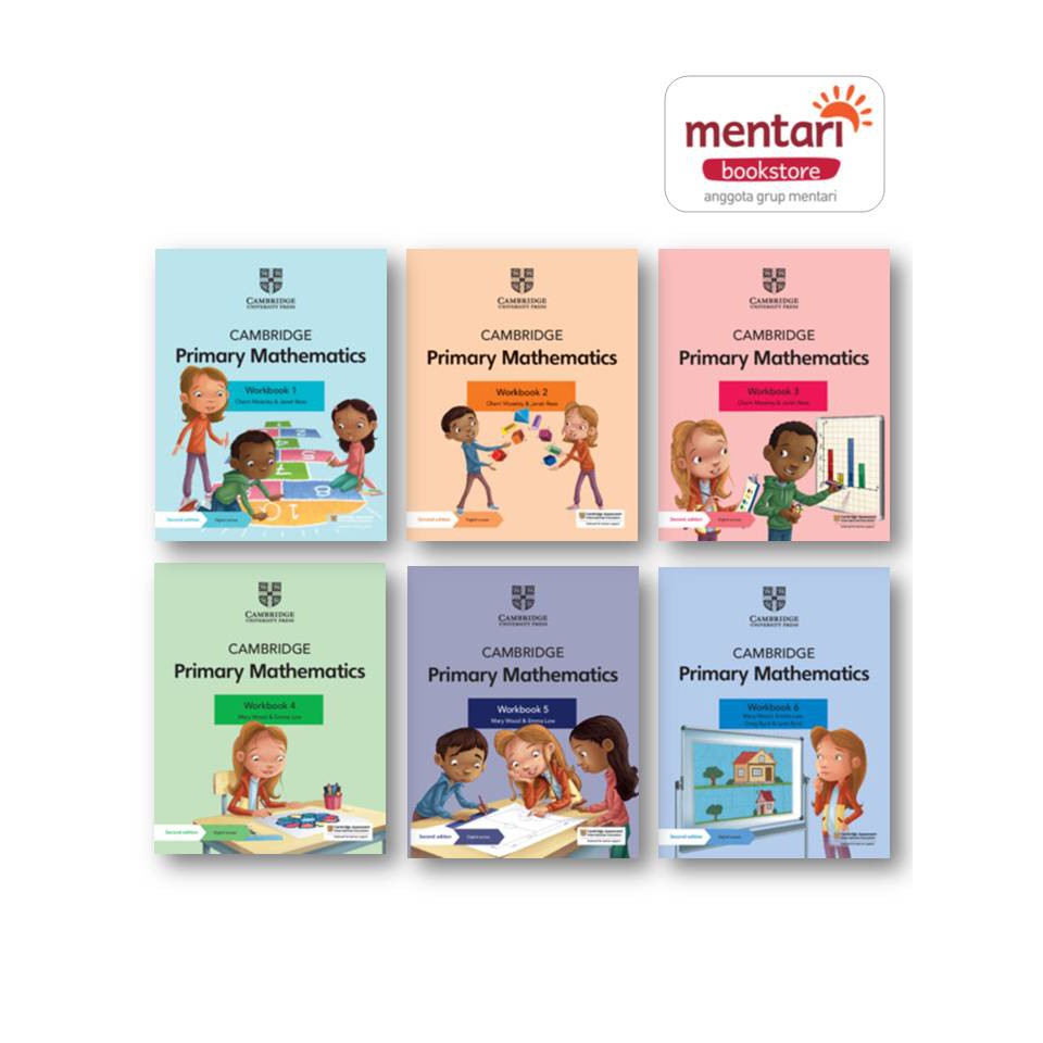Jual Cambridge Primary Mathematics Workbook w/ Digital (1Y) (2Ed ...