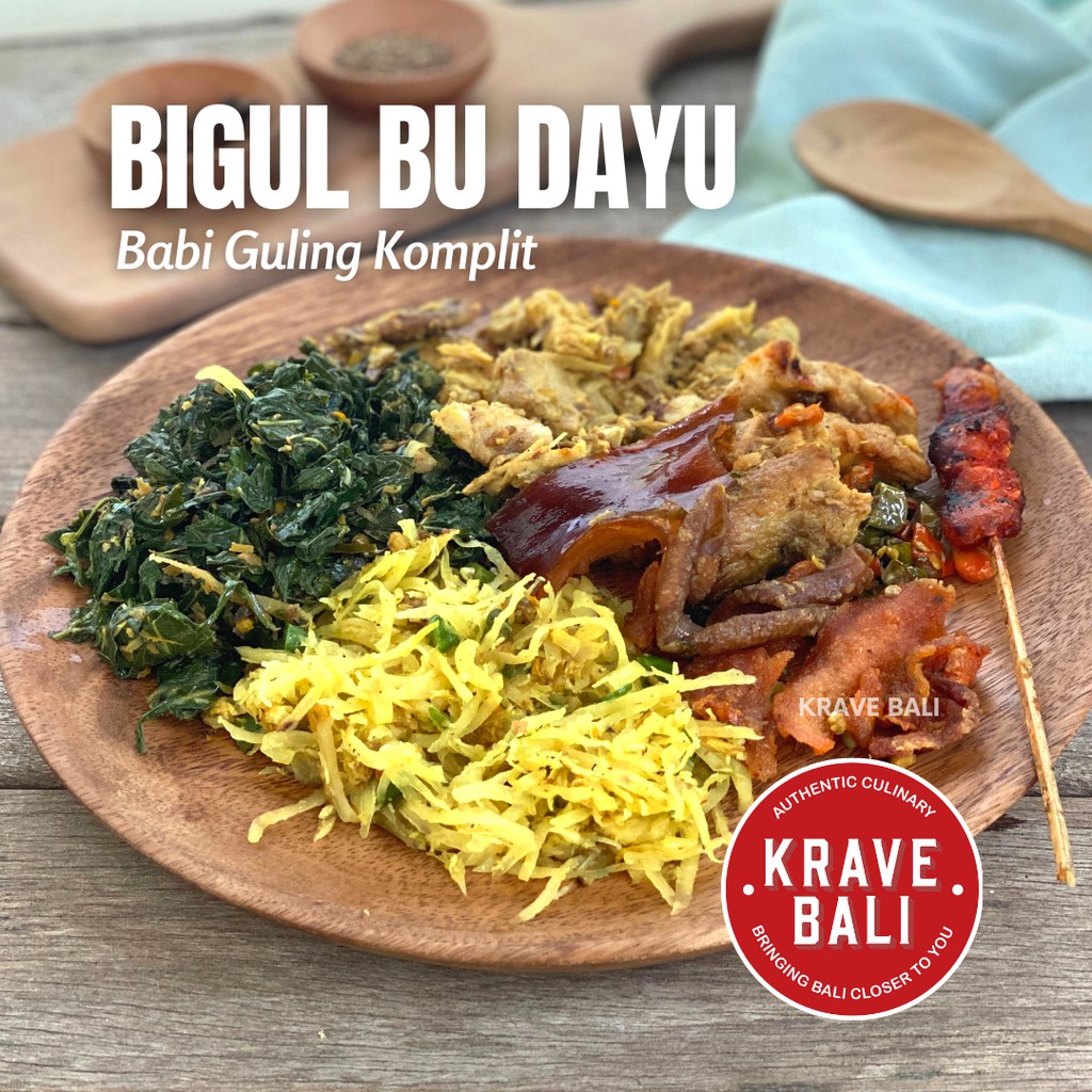 Jual Bigul Bu Dayu Babi Guling Komplit 175 Gram - Makanan Khas Bali ...