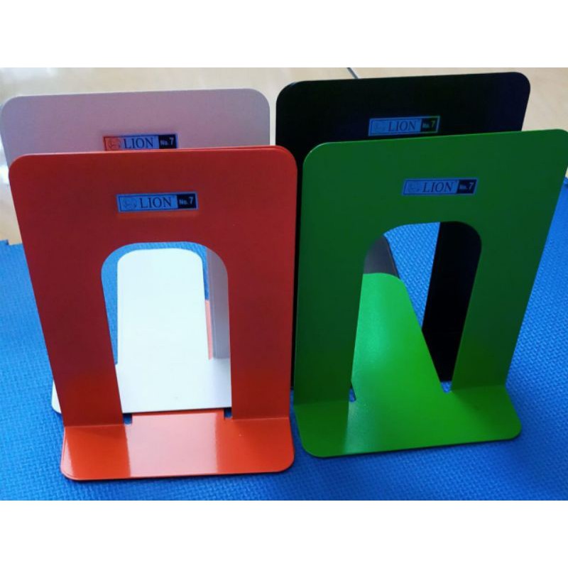 Jual Stand Book Lion No.7 / Book Ends Lion No.7 / Pembatas Buku ...