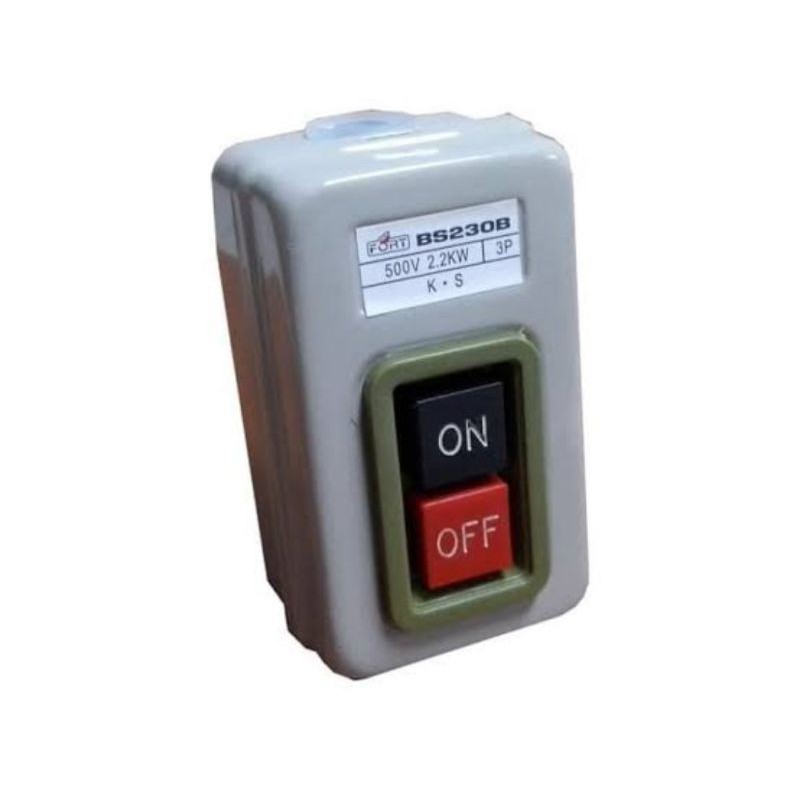 Jual Power Push Button ON-OFF 30A BS230B | Shopee Indonesia
