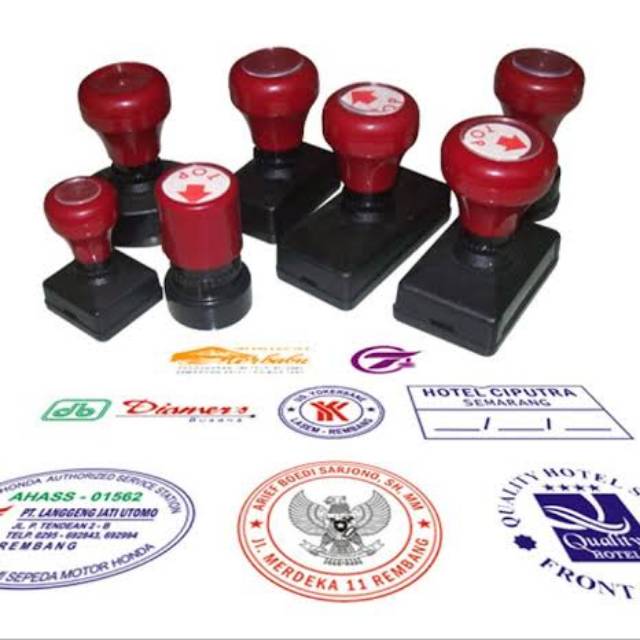 Jual STAMPEL / STEMPEL OTOMATIS | Shopee Indonesia