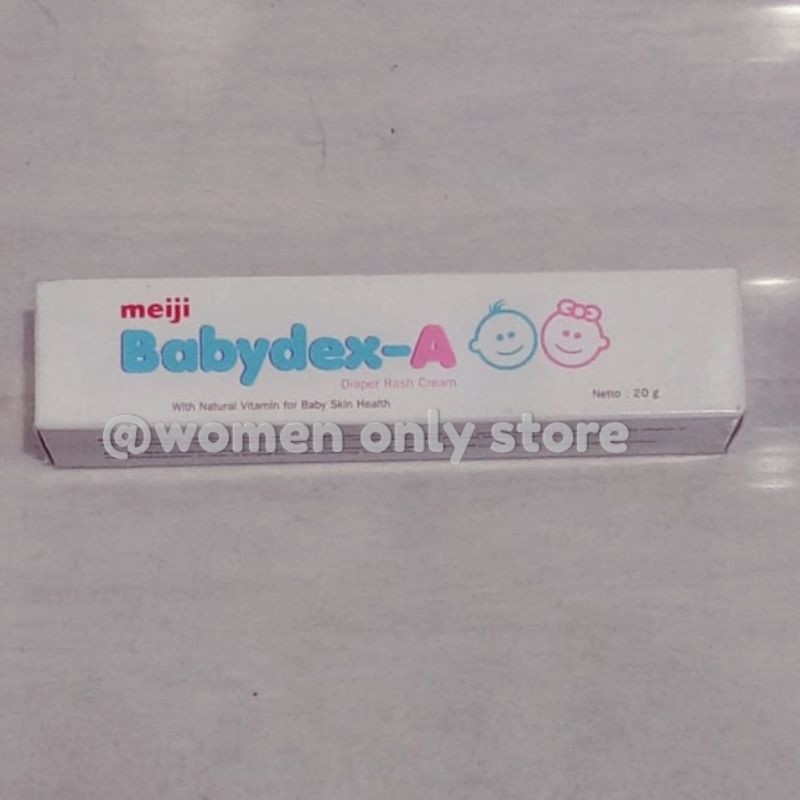 Jual Babydex-A Diaper Rash Cream by Meiji | Shopee Indonesia