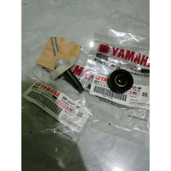 Jual kipas radiator impeller plus seal water pump air radiator Nmax 155 aerox 155 asli | Shopee ...