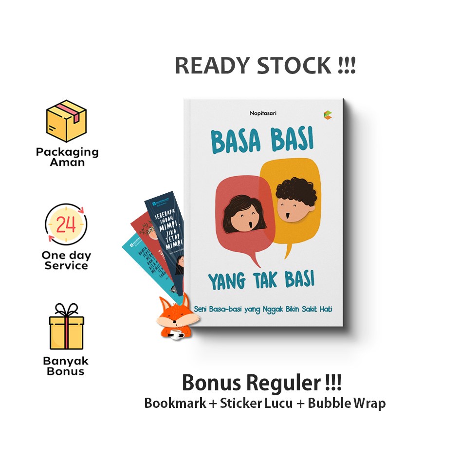 Jual Buku Basa Basi Yang Tak Basi - C-Klik Media | Shopee Indonesia