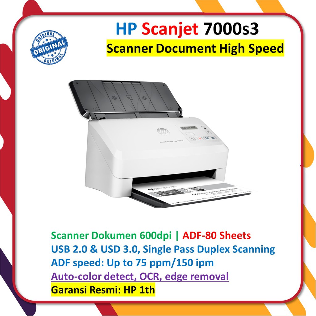 Jual HP Scanjet 7000 s3 | Shopee Indonesia