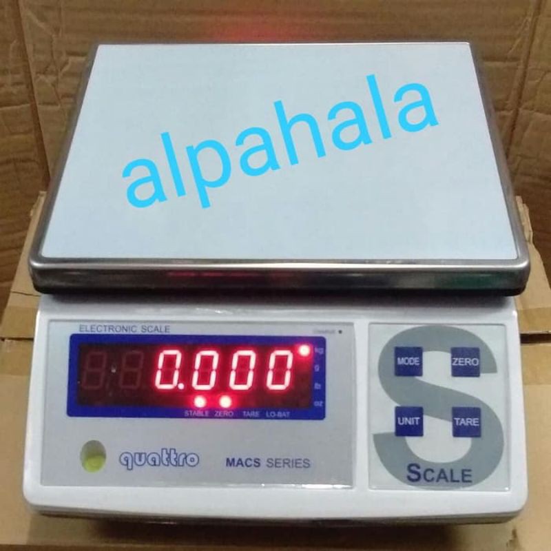 Jual Timbangan digital Quatro/ Macs | Shopee Indonesia