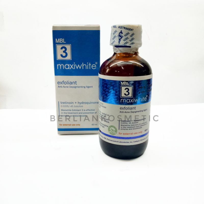 Jual TONER MBL MAXI WHITE 60ML | Shopee Indonesia