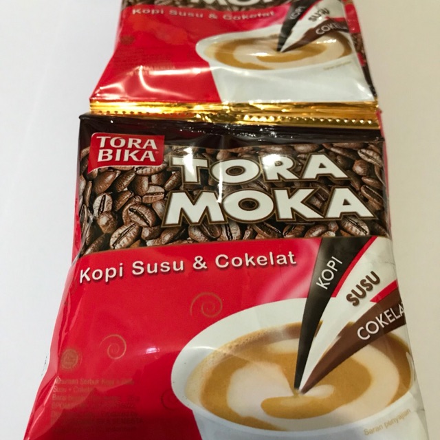 Jual KOPI TORABIKA MOKA 1 RENCENG 10 SACHET 28 gr 28gr - Tora Bika ...