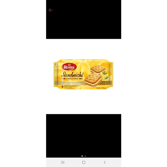 Jual Roma Sandwichi Cream Lemon 120 g | Shopee Indonesia