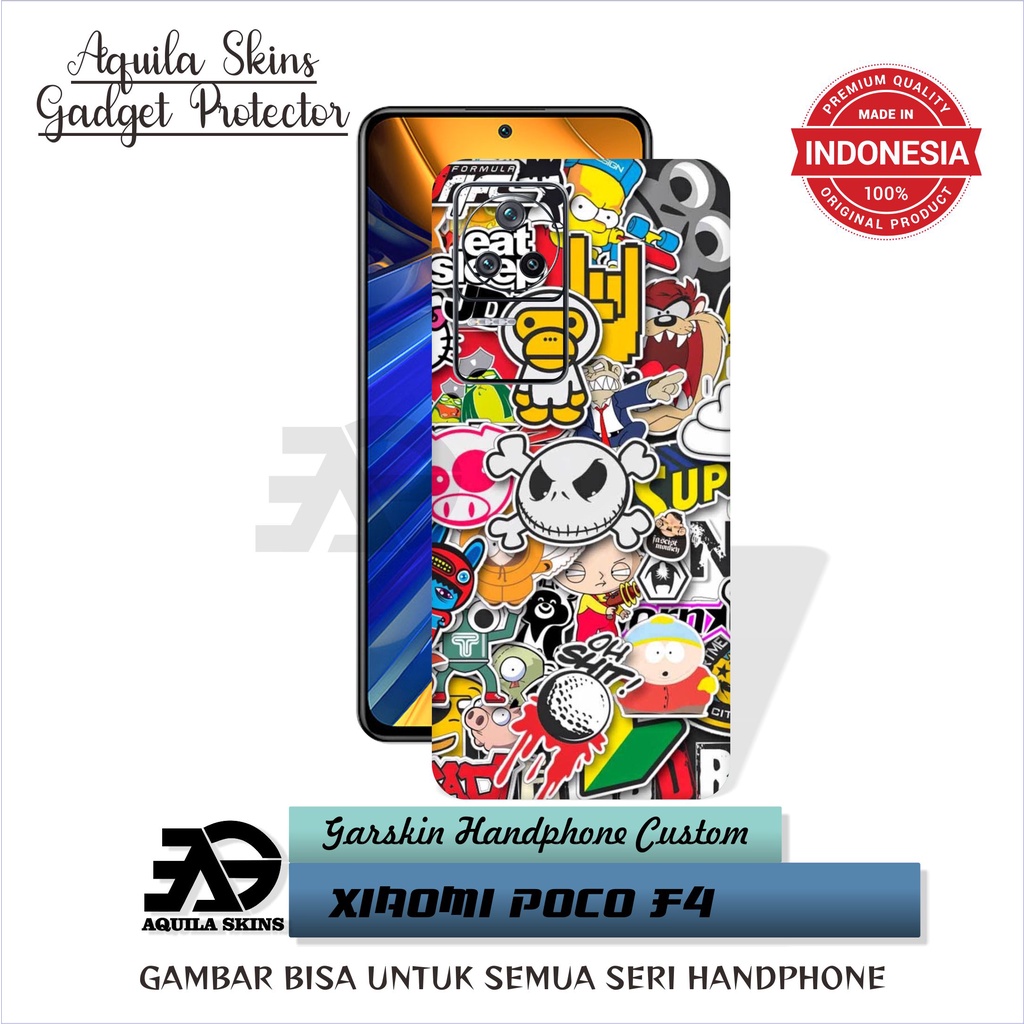 Jual XIAOMI Poco F4 Garskin Hp Stiker Hp Skin Handphone Stiker Casing ...