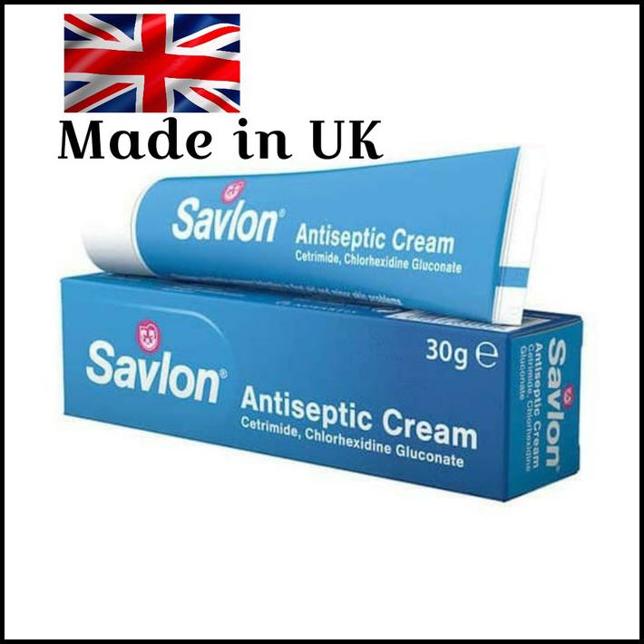 Jual Savlon Antiseptic Cream 30 Gram / Made In Uk / Salep Luka ...