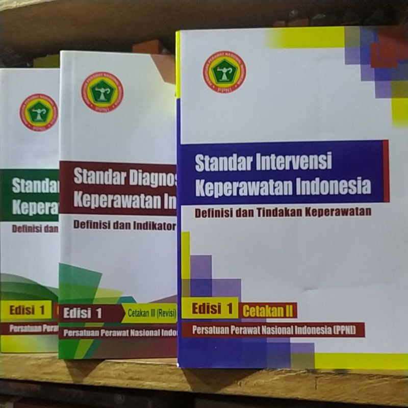 Jual PAKET BUKU PPNI SIKI SLKI SDKI STANDAR DIAGNOSIS KEPERAWATAN INDONESIA | Shopee Indonesia