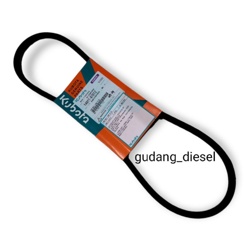 Jual Kubota V-Belt Kipas Radiator RD85 ORIGINAL | Shopee Indonesia