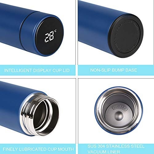 Jual ADA INDIKATOR SUHU ! LED TEMPERATURE DISPLAY SMART CUP TUMBLER / TERMOS VACUUM THERMOS ...