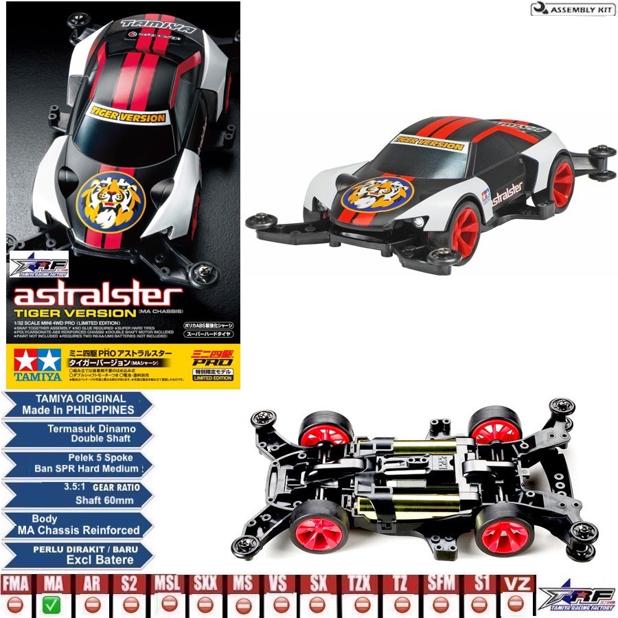 Jual TAMIYA 95149 ASTRALSTER TIGER VERSION | Shopee Indonesia