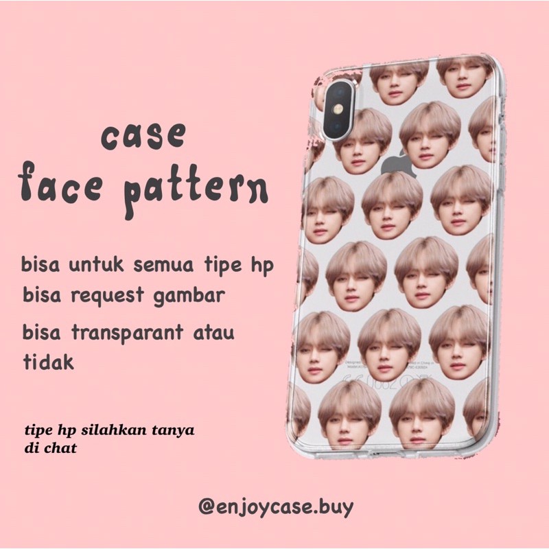 Jual case custom wajah / face pattern (all type hp) | Shopee Indonesia