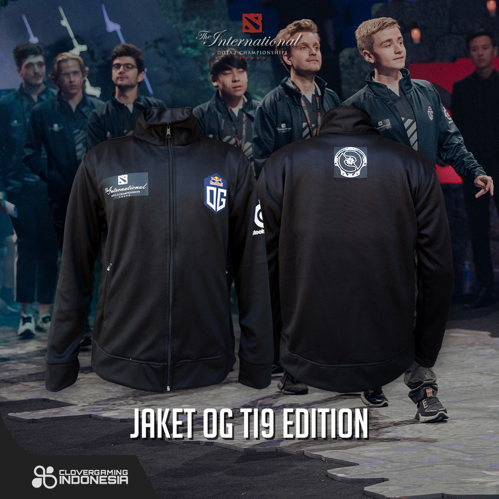 Jual Jaket Team OG TI9 Edition - Gaming Apparel Esports | Shopee Indonesia