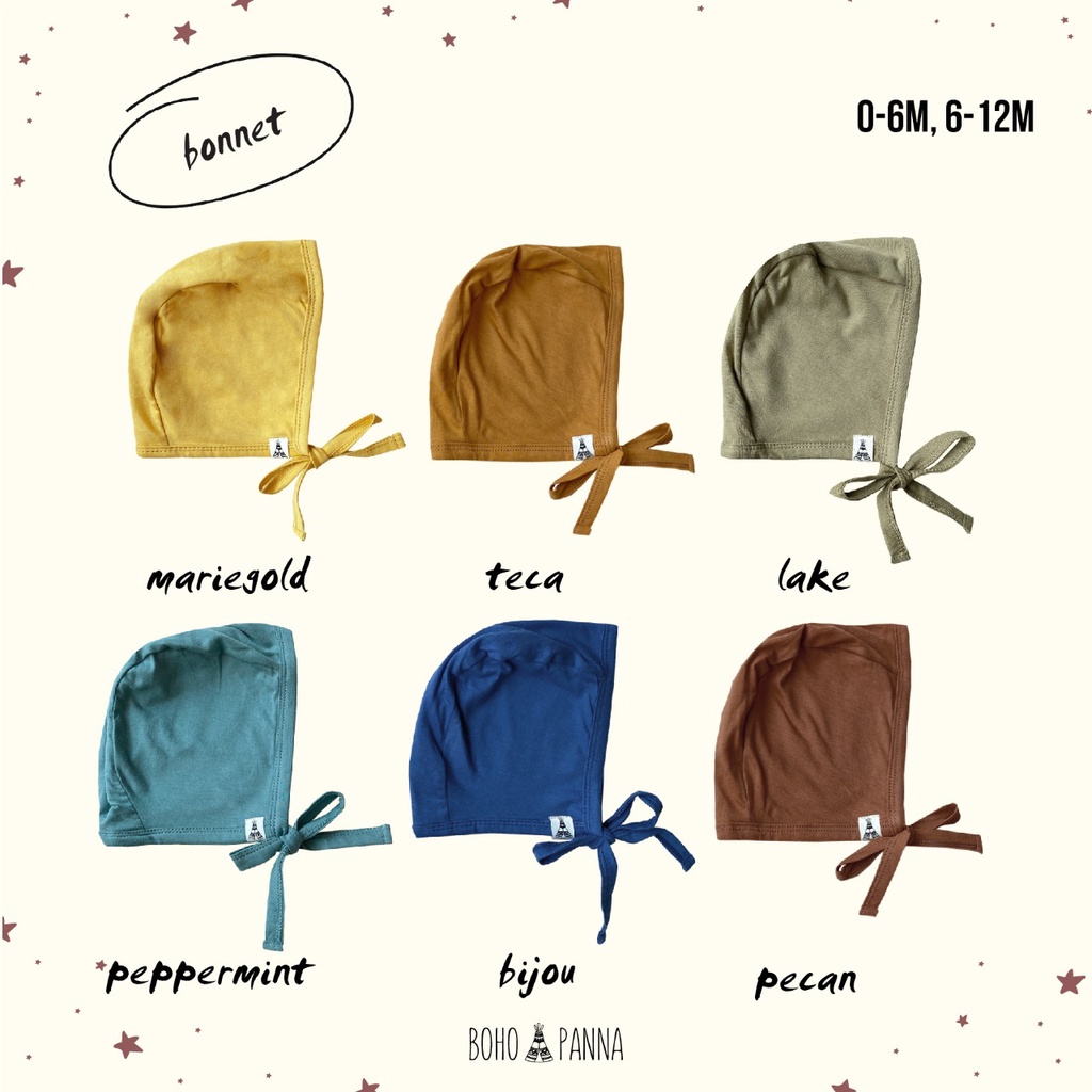 Jual BOHOPANNA -BONET BONNET- TOPI BAYI | Shopee Indonesia