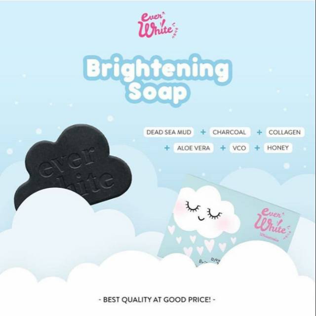 Jual Everwhite brightening soap/sabun awan | Shopee Indonesia