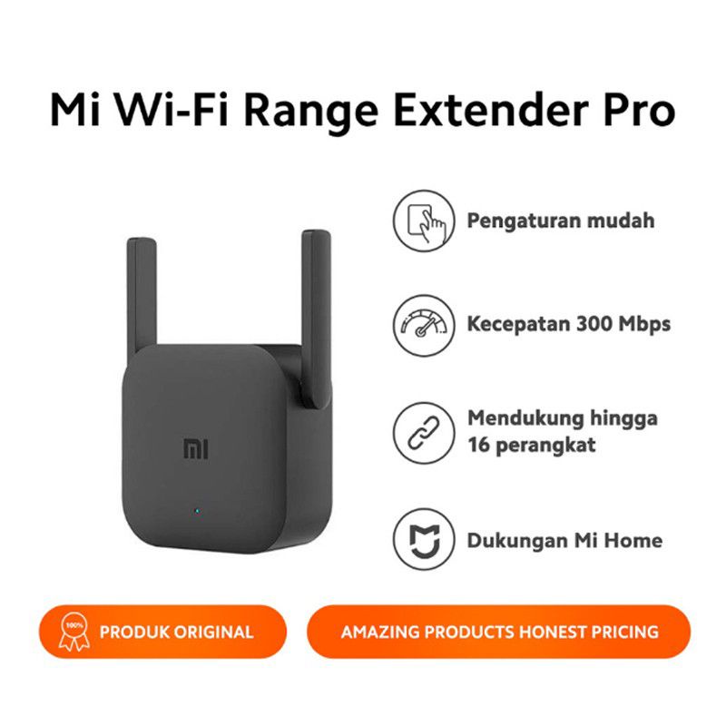 Jual Alat Penguat Signal Wifi - Xiaomi Extender Pro Repeater Amplifier ...