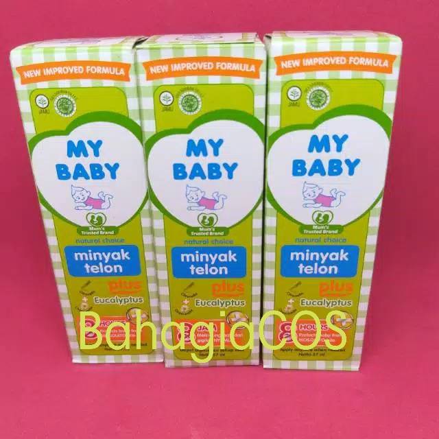 Jual My Baby Minyak Telon Plus 8jam 57ml (3pc) | Shopee Indonesia