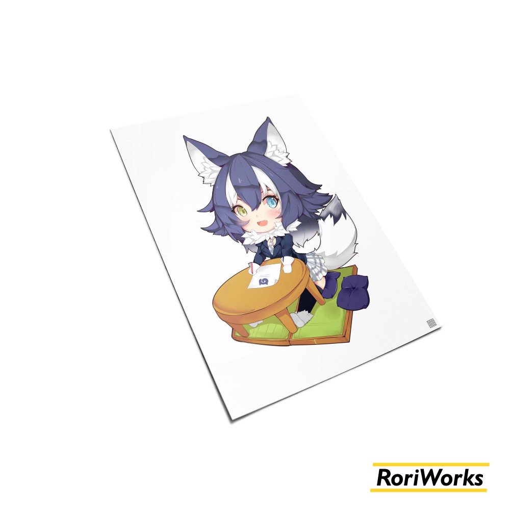 Jual Poster Anime - Grey Wolf Kemono Friends | Shopee Indonesia