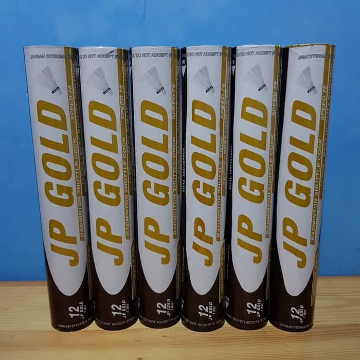 Jual Shuttlecock JP Gold Kok Badminton Shuttle Cock | Shopee Indonesia