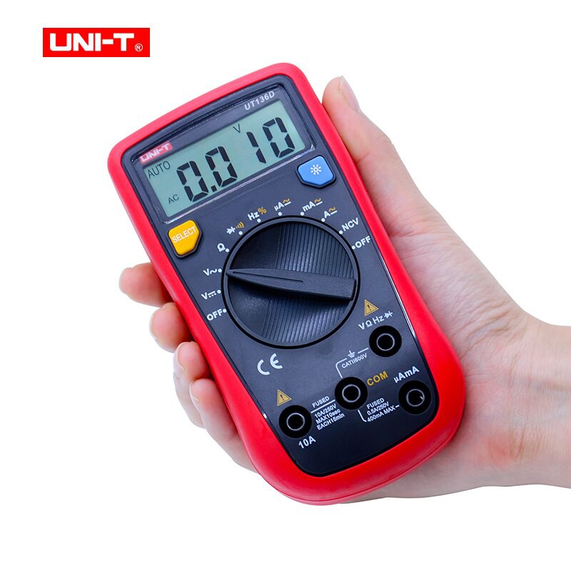 Jual FREE ONGKIR UNI-T UT136A/UT136B/UT136C/UT136D Digital Multimeter Auto Range AC/DC Voltage ...