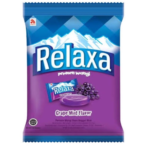 Jual PERMEN RELAXA GRAPE/ANGGUR (KEMASAN WARNA UNGU) HARGA BIJIAN ...