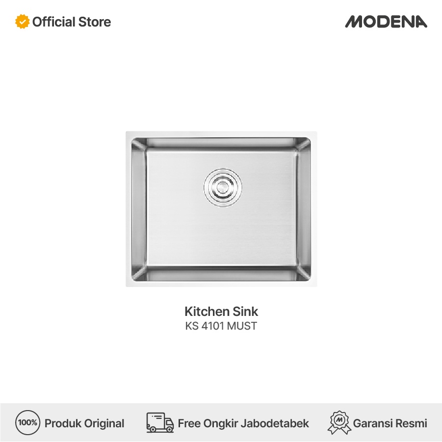 Jual MODENA Kitchen Sink - KS 4101 MUST | Shopee Indonesia