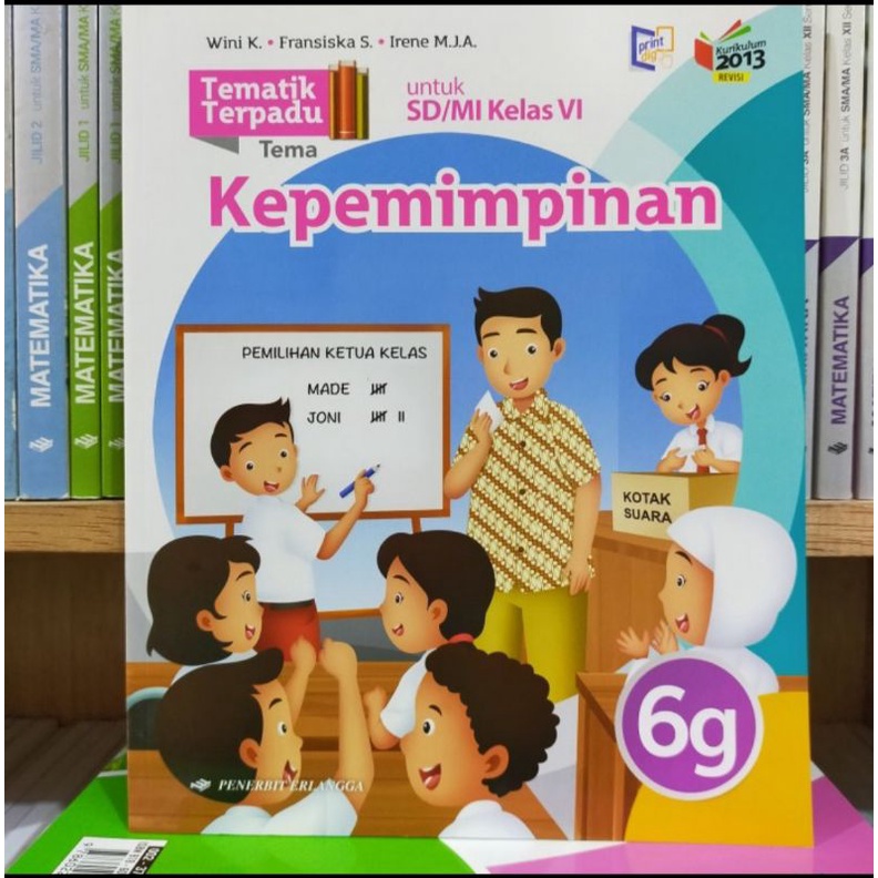Jual OBRAL Buku Tematik Terpadu 6A 6B 6C 6D 6E 6F 6G 6H 6I Kelas 6 K13N Revisi Erlangga | Shopee ...