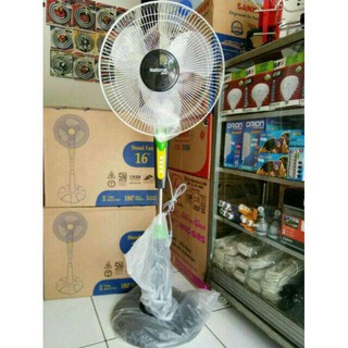 Jual STAND FAN NATIONAL PLUS kipas angin berdiri 16 inch | Shopee Indonesia