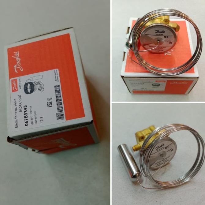 Jual Silahkan Order] EXPANSION VALVE DANFOSS TE5 (-60) 067B3343 (R404A ...