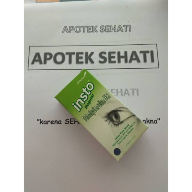 Jual INSTO EYE DROPS REGULAR 7.5ML OBAT TETES MATA MERAH IRITASI ...