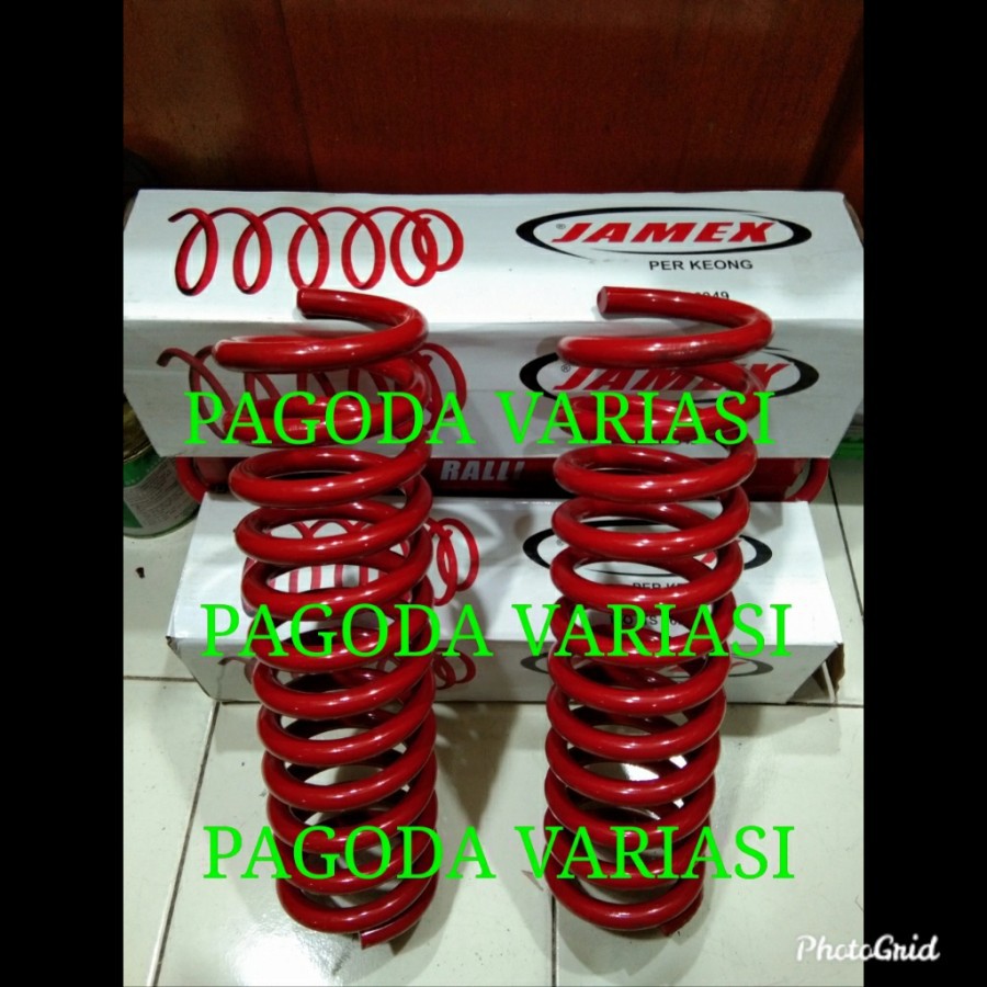 Jual PER KEONG COIL SPRING EMPUK MERCY W124 DEPAN STD 2PCS | Shopee ...