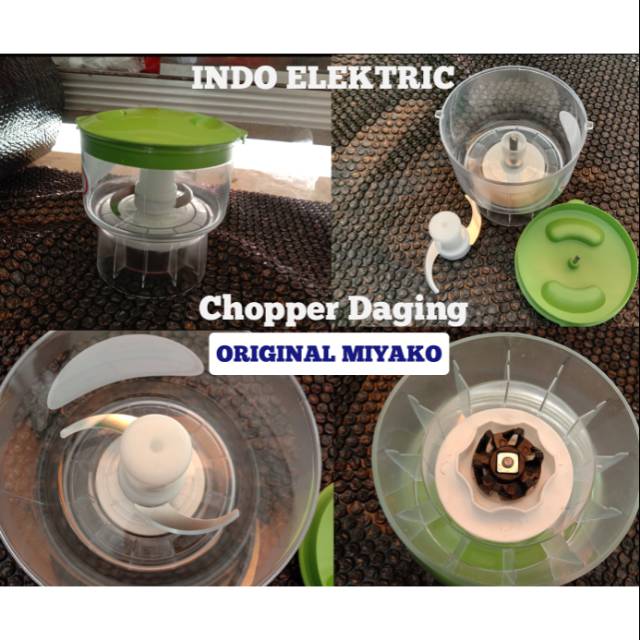 Jual Chopper Daging Miyako Meat Chopper Blender Miyako Original ...
