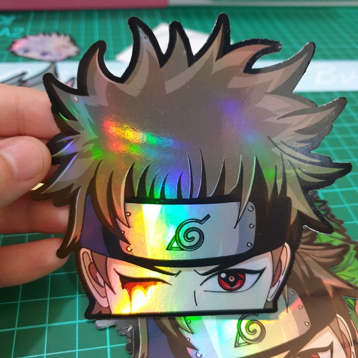 Jual Sticker Hologram Anime - PSH52 - Besar - Naruto | Shopee Indonesia