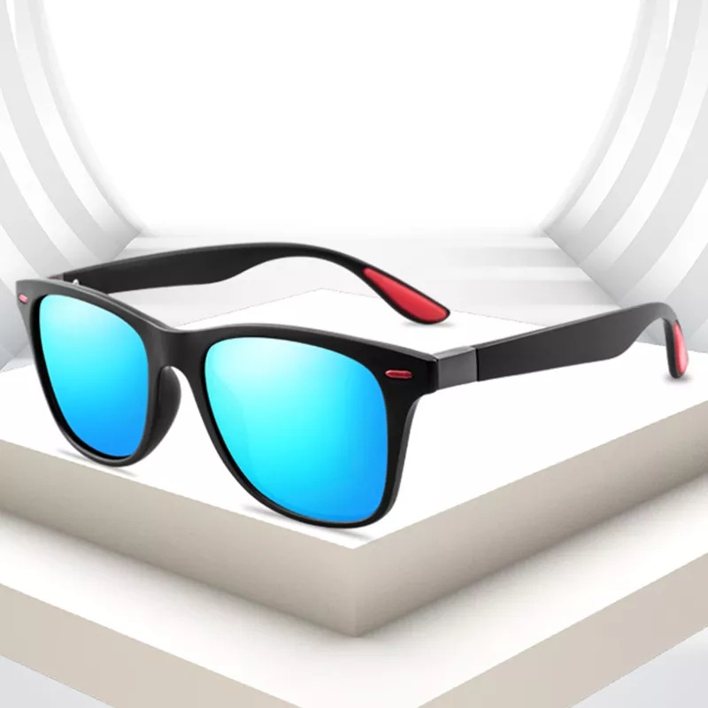 Jual FLY GLASSES KACAMATA FASHION LENSA BIRU POLARIZED ANTI UV UNISEX ...