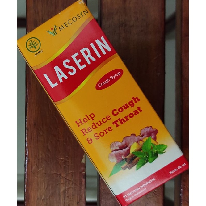 Jual Laserin Syrup 60 ML / Batuk / Masuk Angin / Muntah / Sakit Perut ...