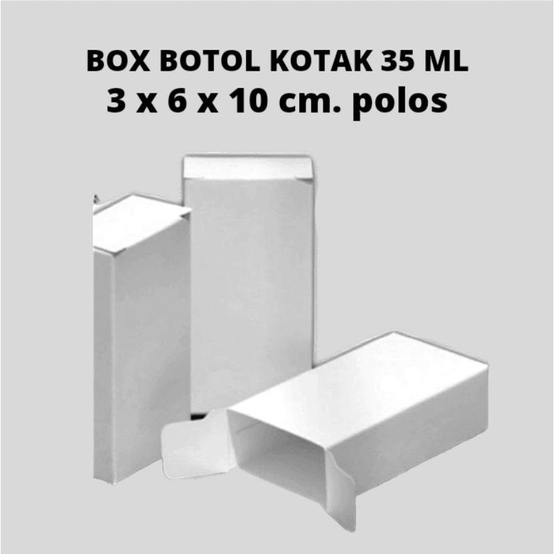 Jual BOX KEMASAN BOTOL PARFUM 35 ML KOTAK.TEBAL POLOS | Shopee Indonesia