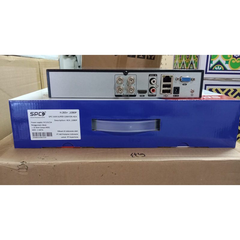 Jual DVR SPC 4 channel 2MP, bisa semua merk kamera cctv | Shopee Indonesia