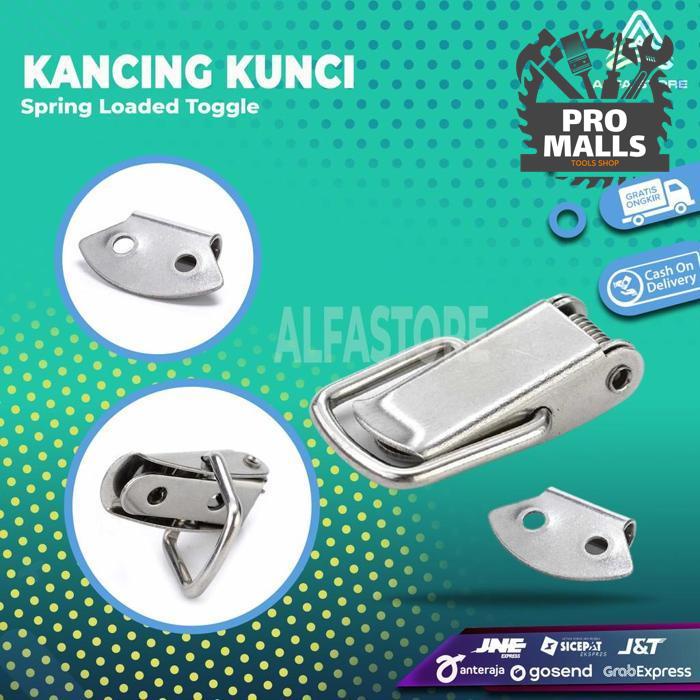 Jual Kancing Kunci Spring Loaded Toggle Latch Catch Hasp | Shopee Indonesia