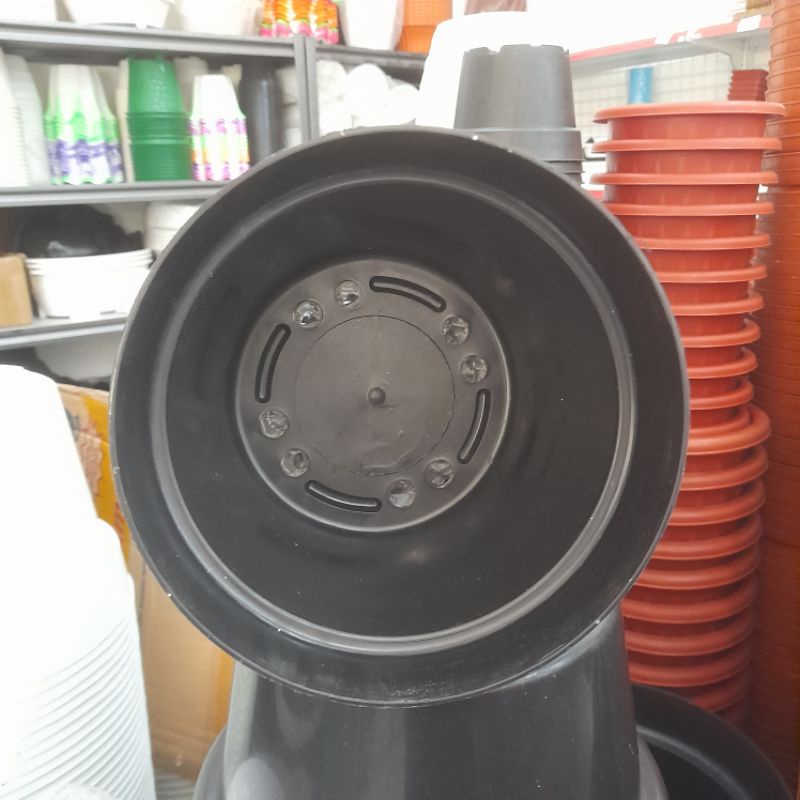 Jual Pot polos 20 hitam pondok gede | Shopee Indonesia