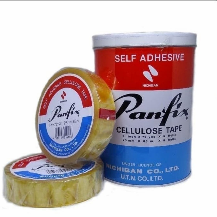 Jual Isolasi / Selotip PANFIX 1 Inch x 72 Yard | Shopee Indonesia