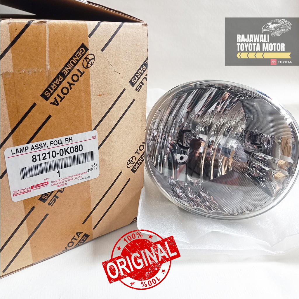 Jual Fog Lamp Bumper Kanan Fortuner & Hilux Bemper Depan Original ...