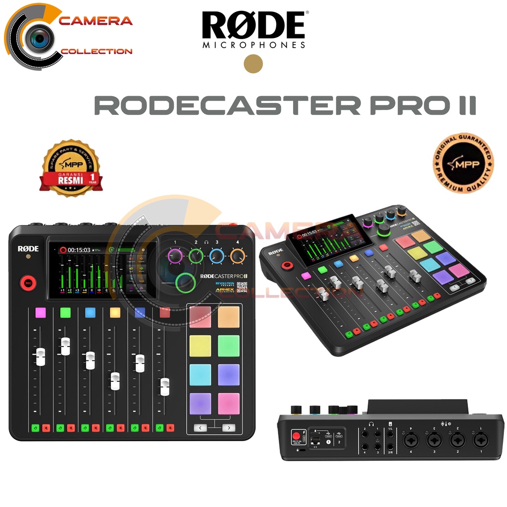 Jual RODE RODECaster Pro II / Rodecaster Pro 2 Podcast Production ...