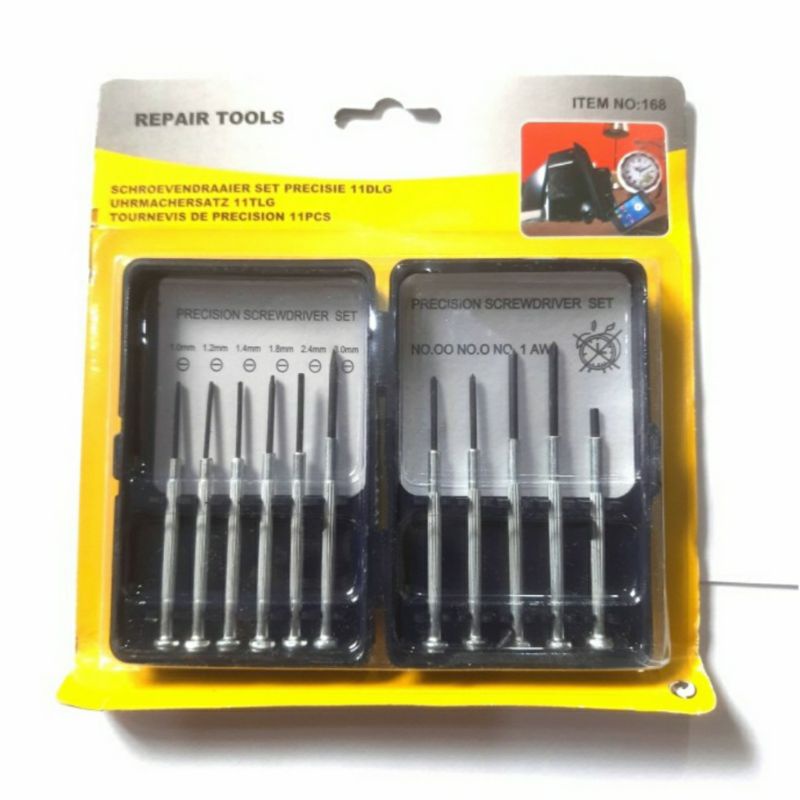 Jual OBENG JAM SET 11 PCS | Shopee Indonesia